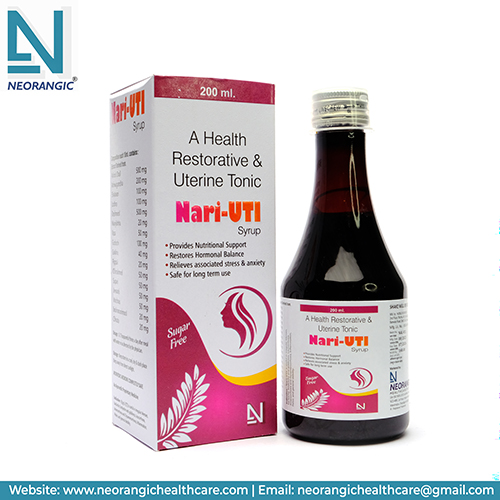 NARI-UTI SYRUP - Neorangic-Healthcare